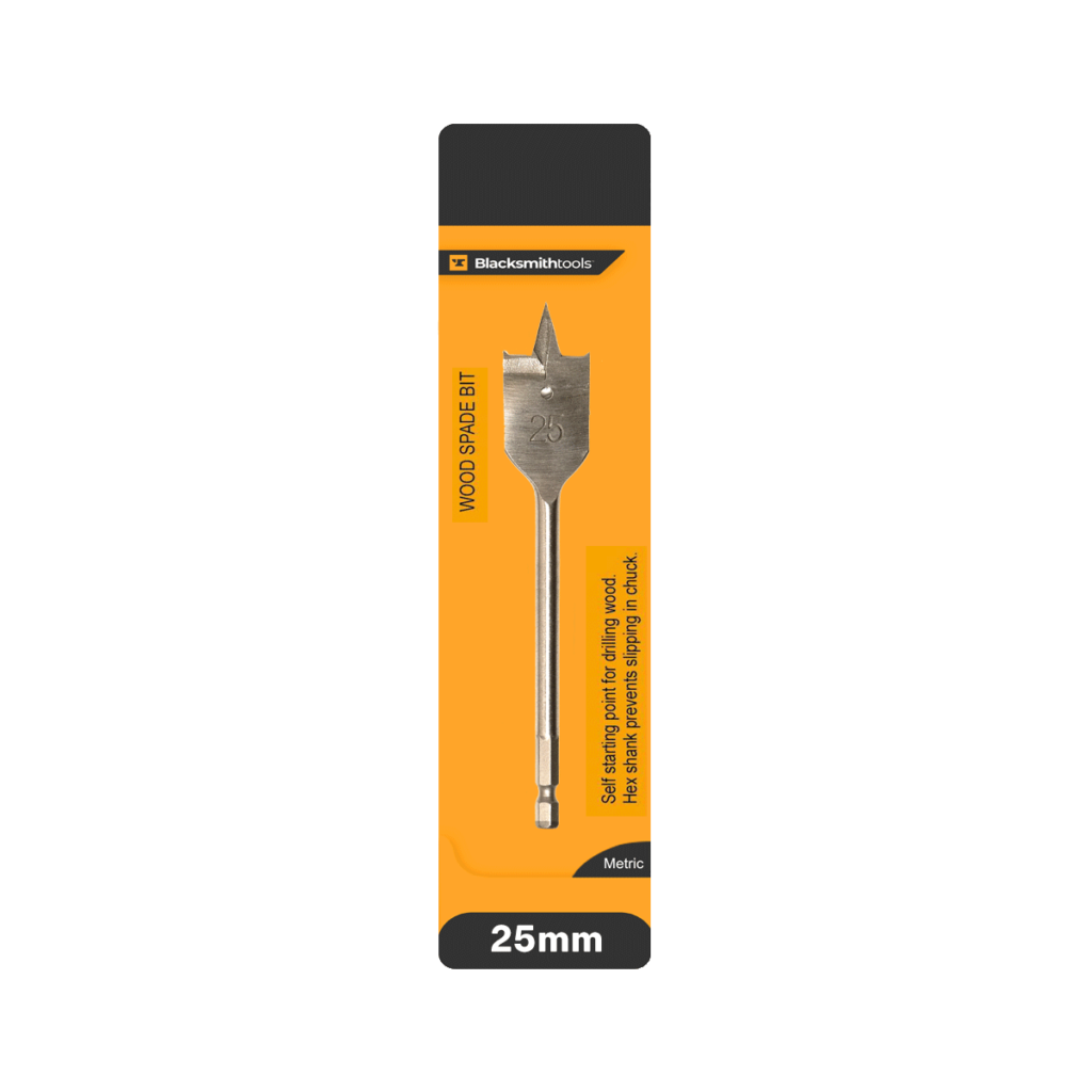 25mm Tri-Point Spade Bit – Blacksmithtools